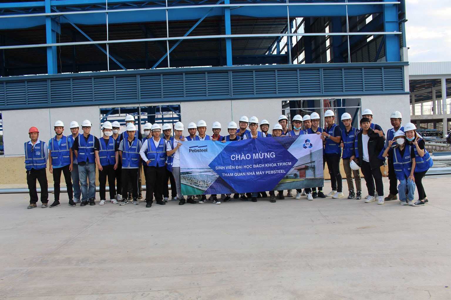HCMUT Civil Engineering Students Tour Pebsteel Factory | Pebsteel
