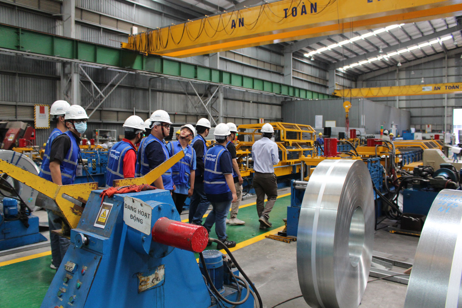 HCMUT Civil Engineering Students Tour Pebsteel Factory | Pebsteel