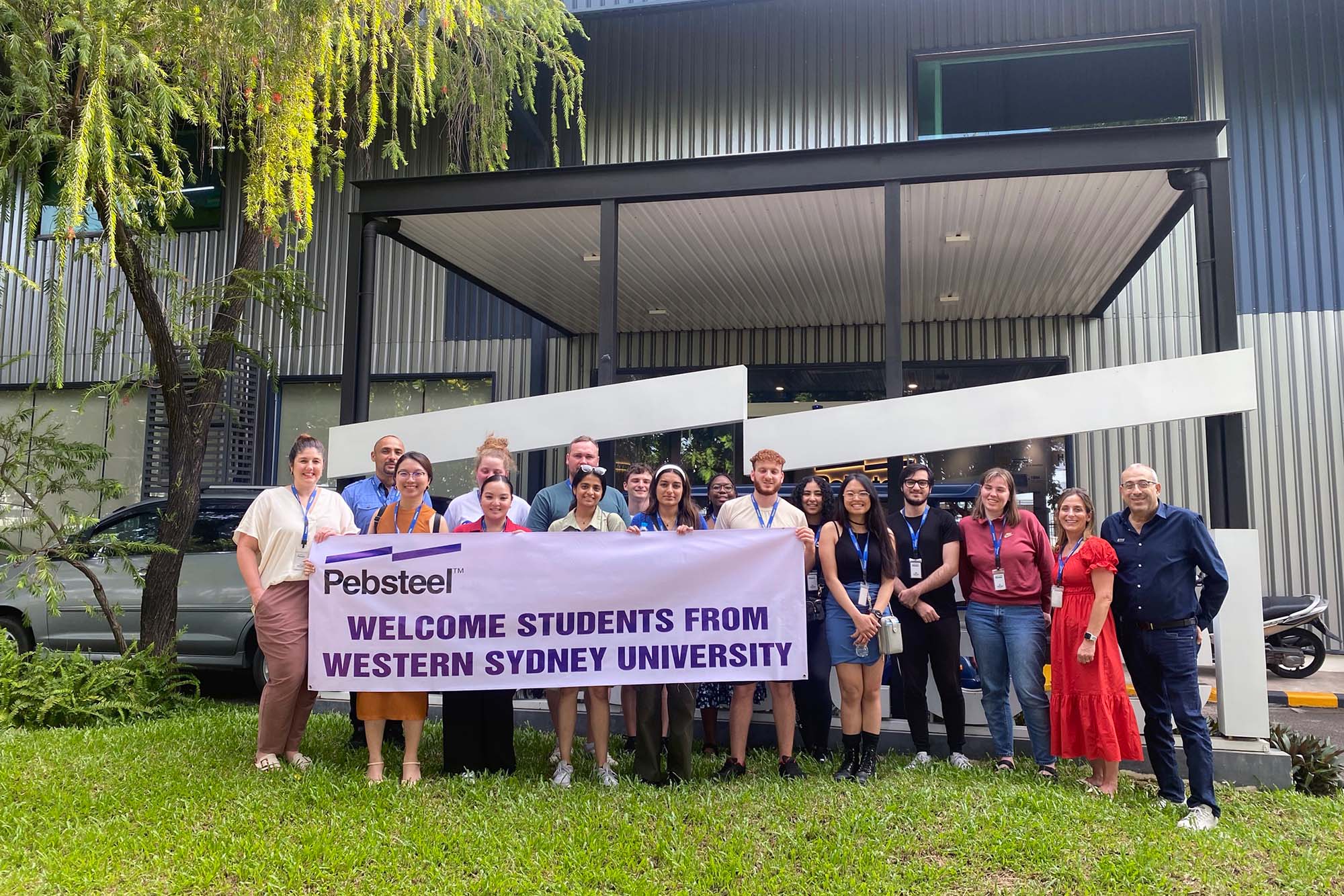 Pebsteel - Factory Tour For Students From Western Sydney University ...