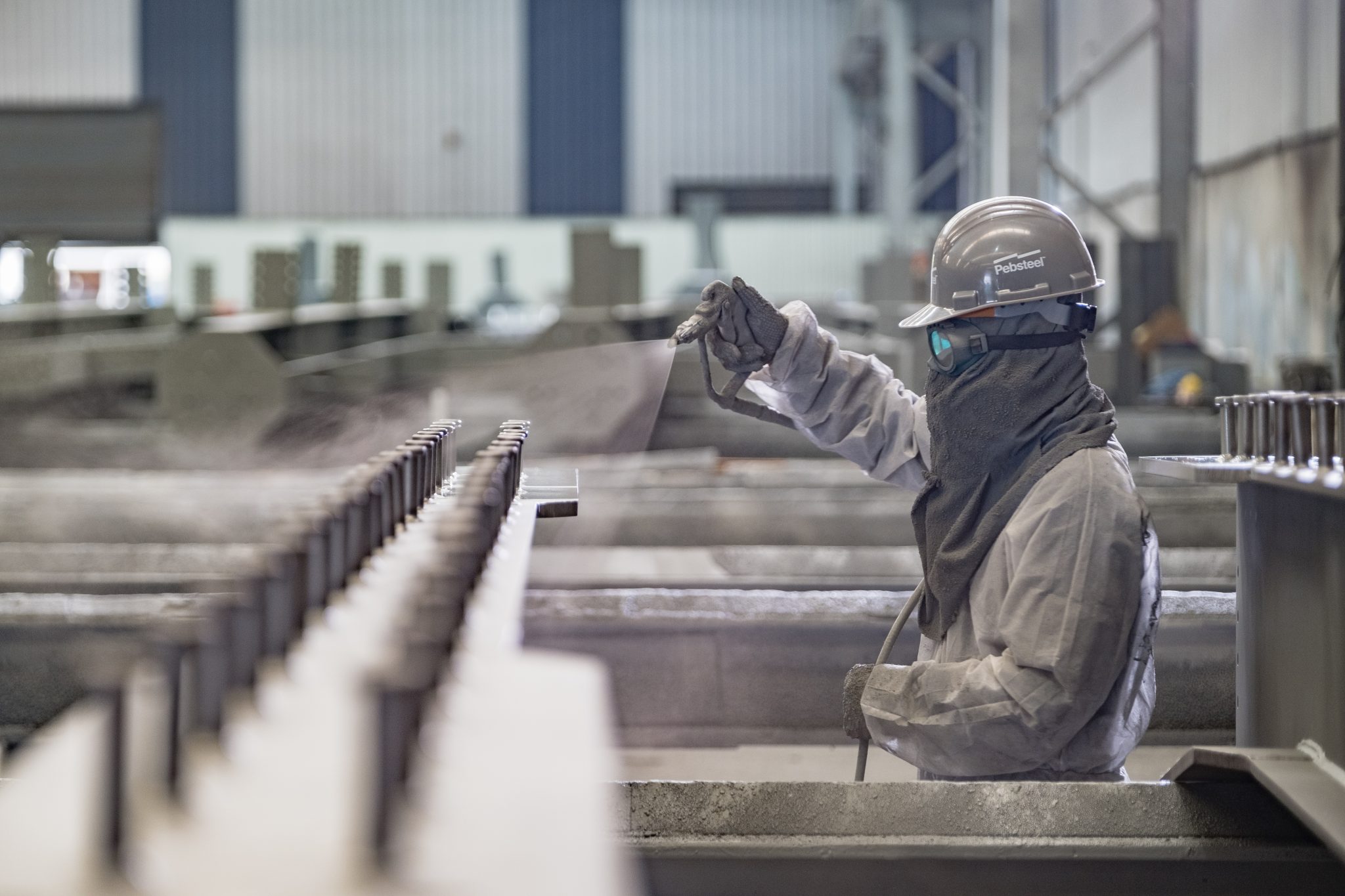 Best Steel Structure Painting Process | Pebsteel