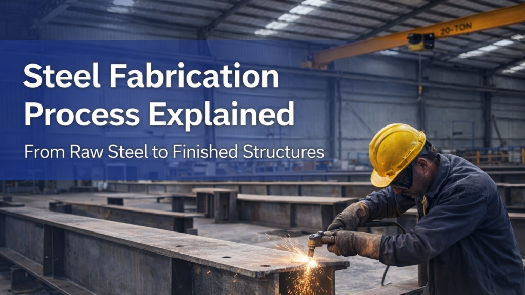 Steel Fabrication Process Explained | Steps in Structural Steel Fabrication