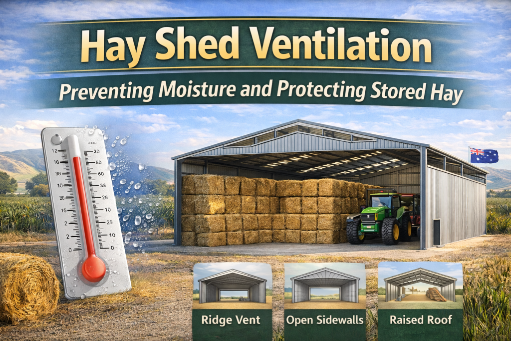 Hay Shed Ventilation: Preventing Moisture and Protecting Stored Hay